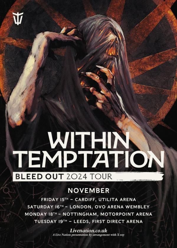 Within Temptation - Bleed Out 2024 Tour at Motorpoint Arena Nottingham ... Within Temptation - Bleed Out 2024 Tour at Motorpoint Arena Nottingham ...