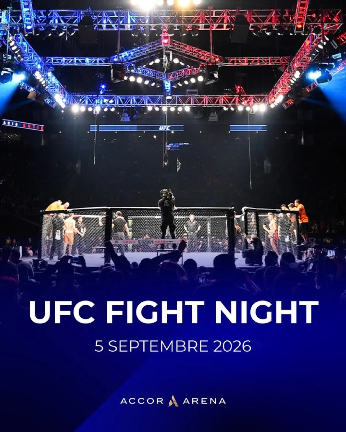 Billets UFC Fight Night (Accor Arena - Paris) du 05 septembre 2026 ...