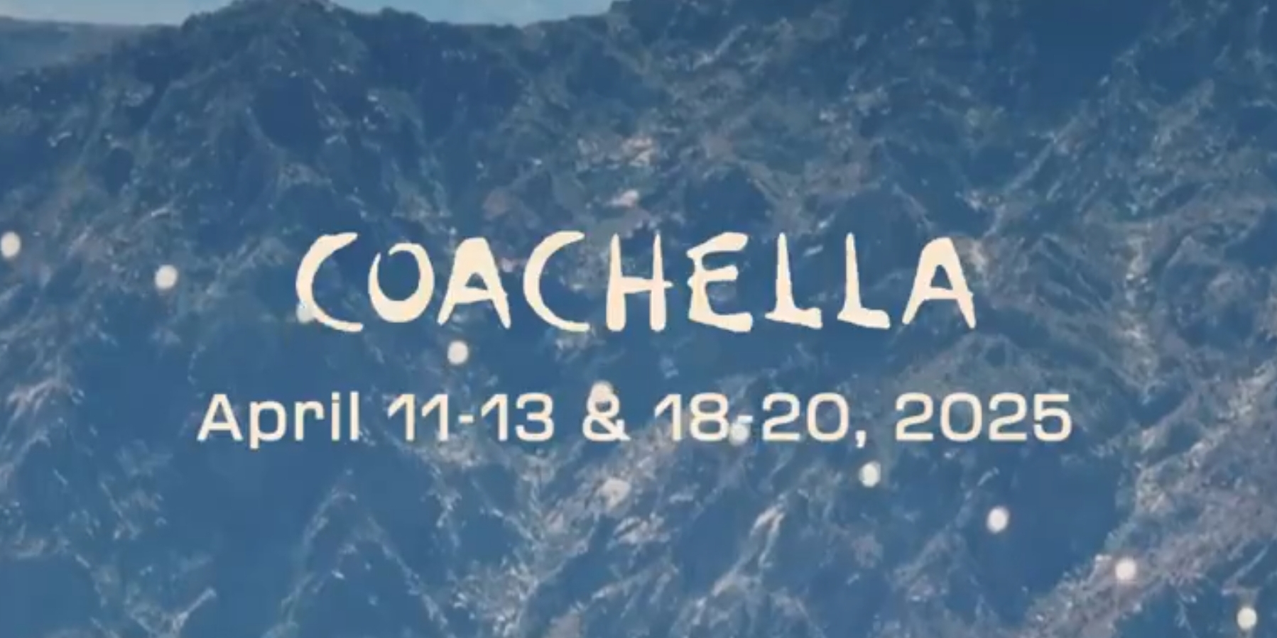 Billets et pass Coachella 2025 - Infos et prix des places de festival