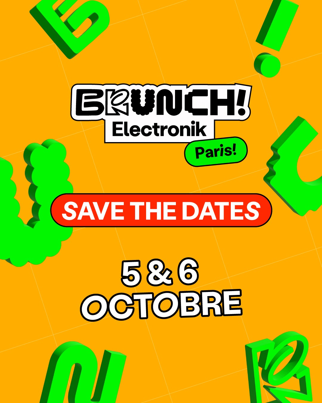 Billets et pass Brunch Electronik Paris 2024 - Infos et prix des places de festival